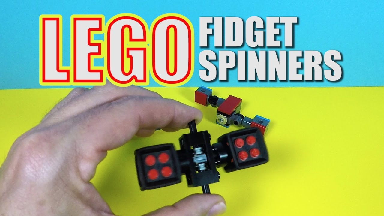 3 More LEGO Fidget Spinner Ideas for you to try - LEGO Hand Spinner ...