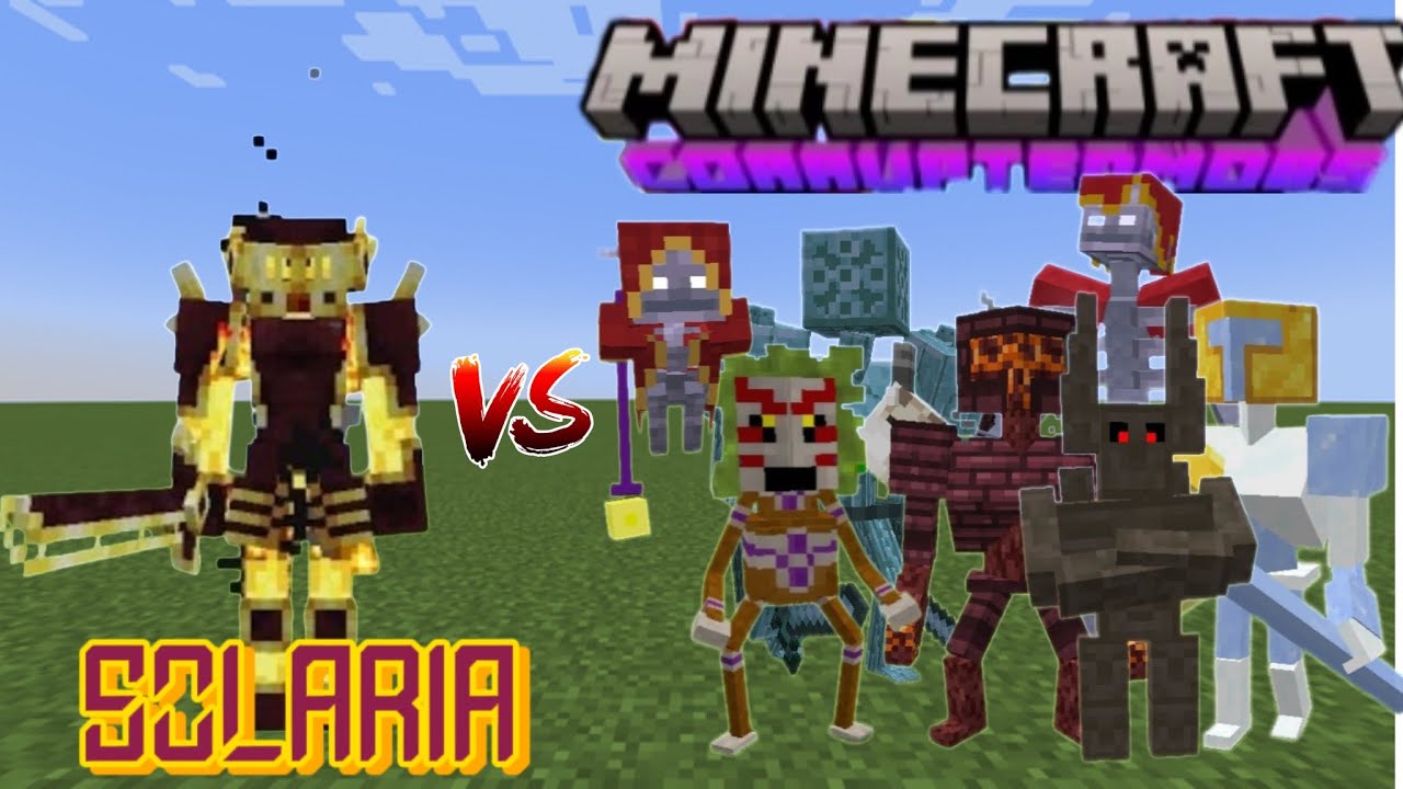 (Solaria Addon by Microwave) Solaria Vs Corrupted Mobs - YouTube
