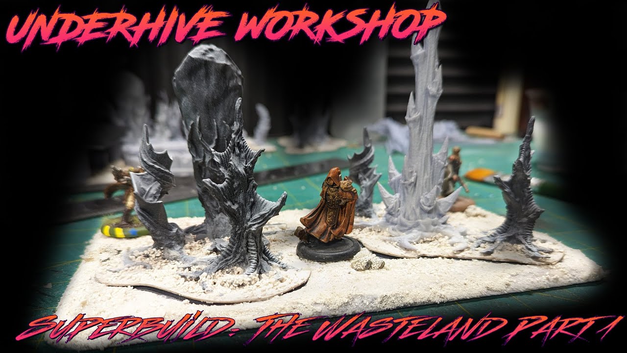 Underhive Workshop, Superbuild Desert Wasteland Part 1 | Warhammer 40k ...