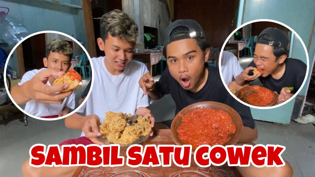 MUKBANG AYAM KFC SATU PIRING PLUS SAMBEL SATU COWEK!!! RASANYA DILUAR ...