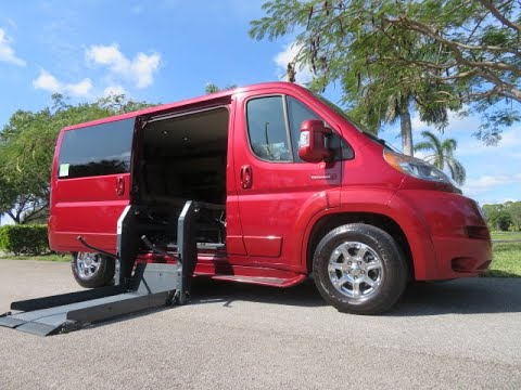 2018 Ram Promaster Tempest X Handicap Wheelchair Conversion Van Power ...