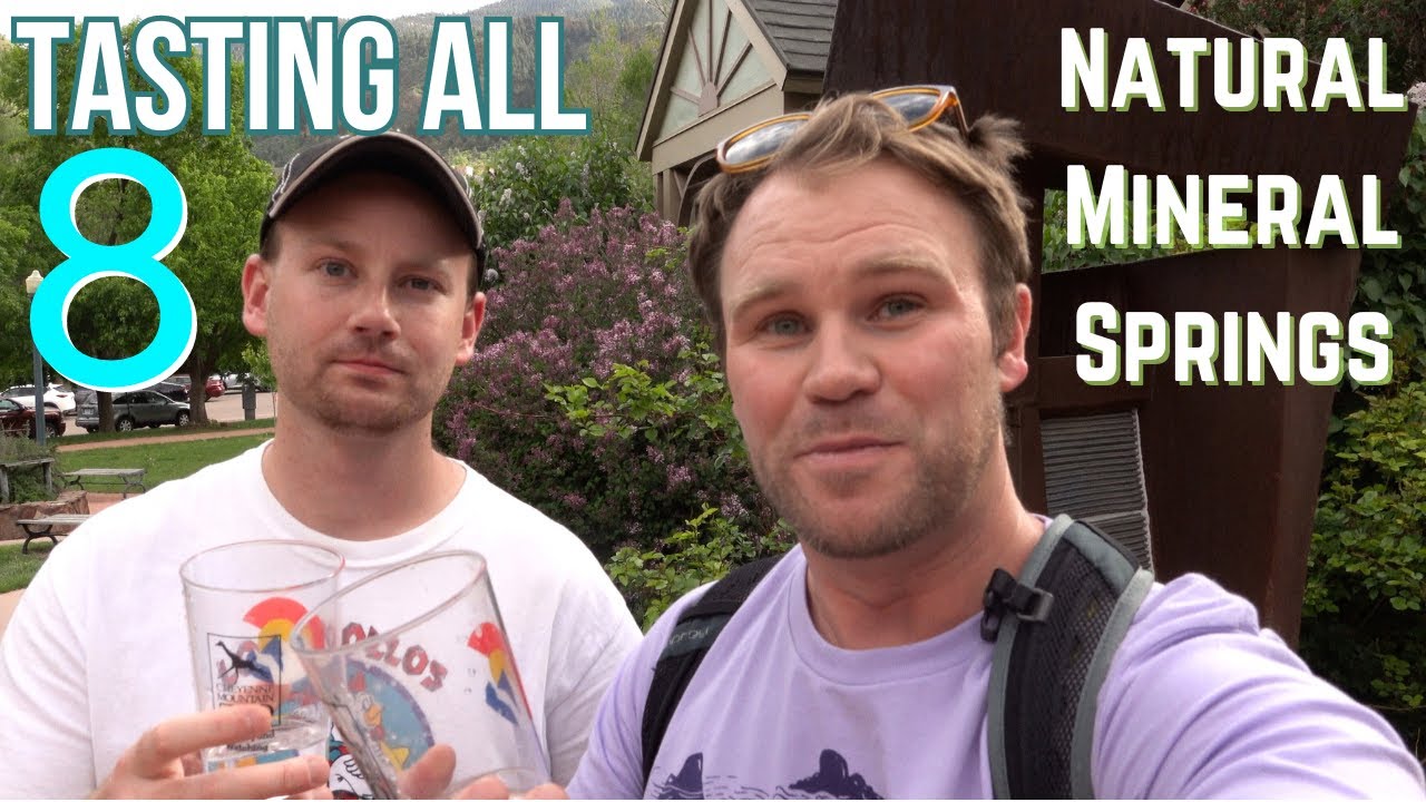 Tasting Water From ALL 8 Mineral Springs in Manitou Springs, Colorado ...