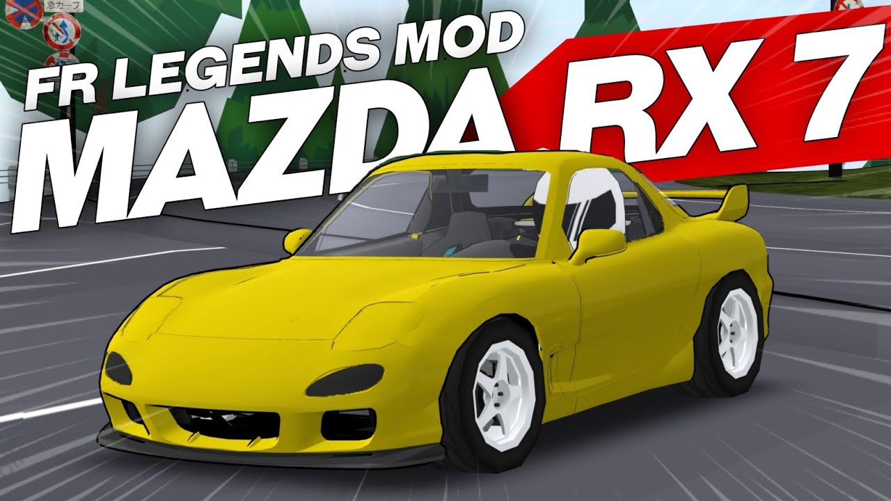 RX7 FD3S IN FR LEGENDS 😱 FR Legends V0.3.2 MOD MAZDA RX7 FD3S CONVERT ...