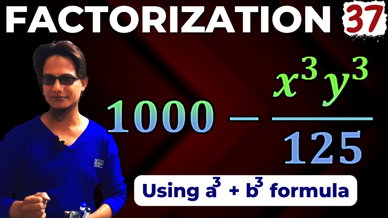 Two Terms Factorization | Ex 4.5 Q2 parts i , ii & iii | 9 class Saadi math - YouTube