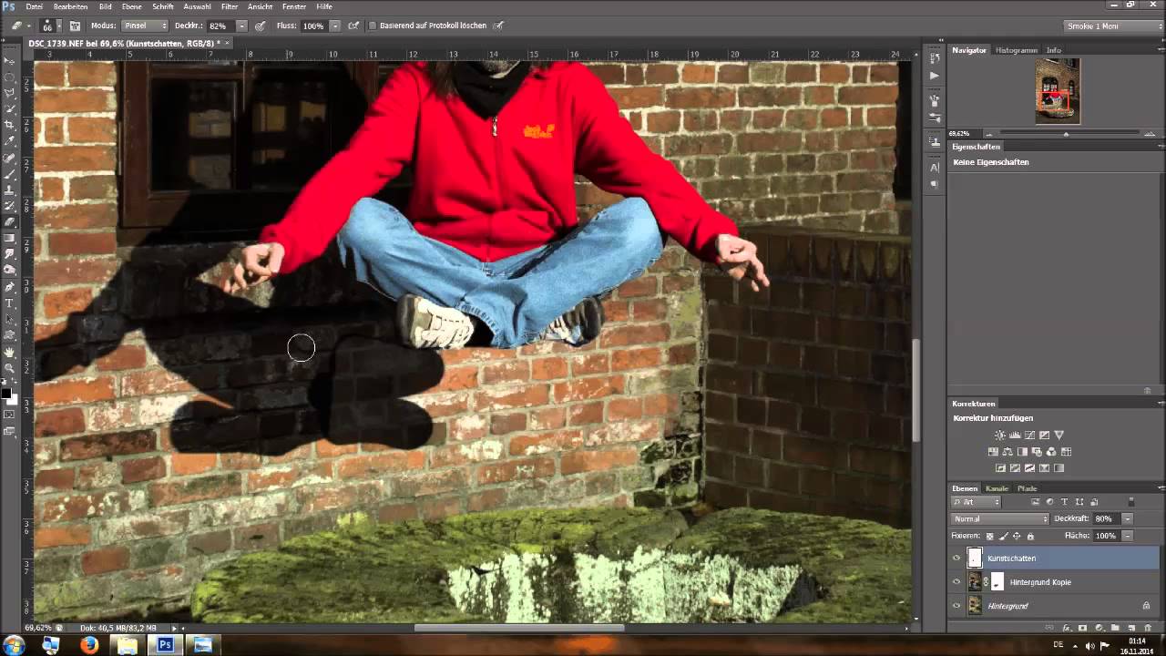 Photoshop Tutorial Levitation - YouTube