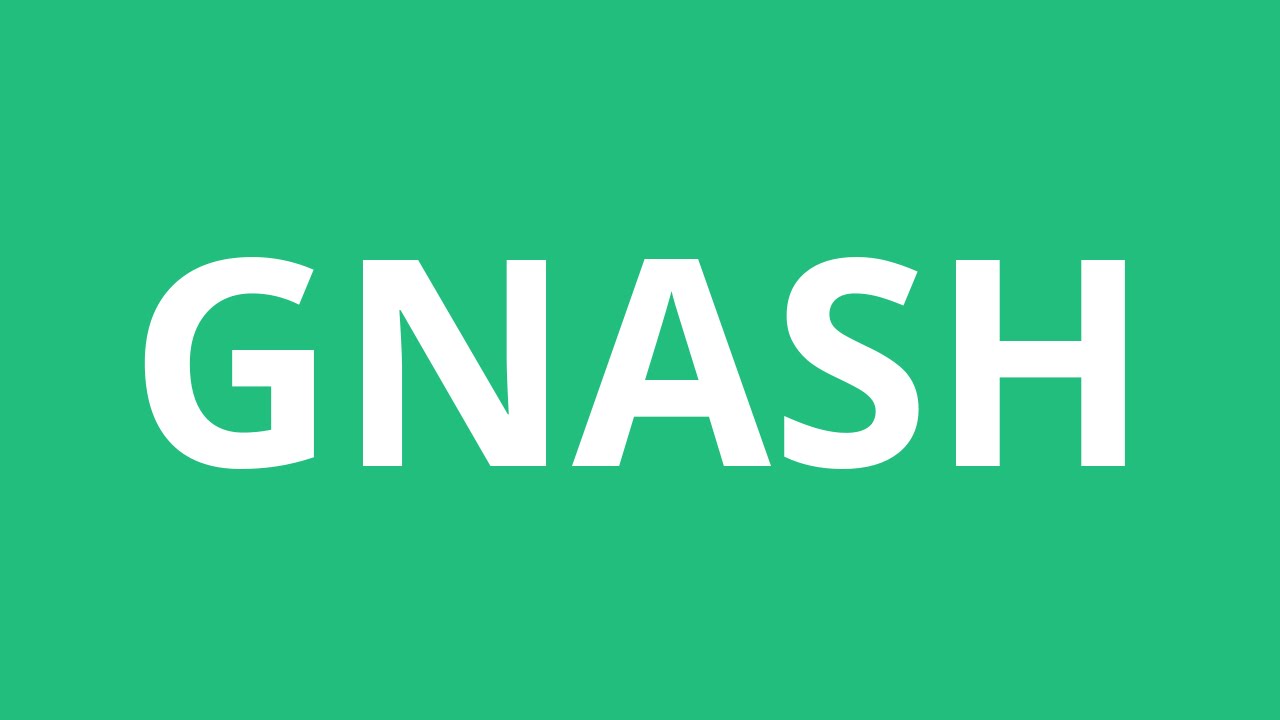 How To Pronounce Gnash - Pronunciation Academy - YouTube