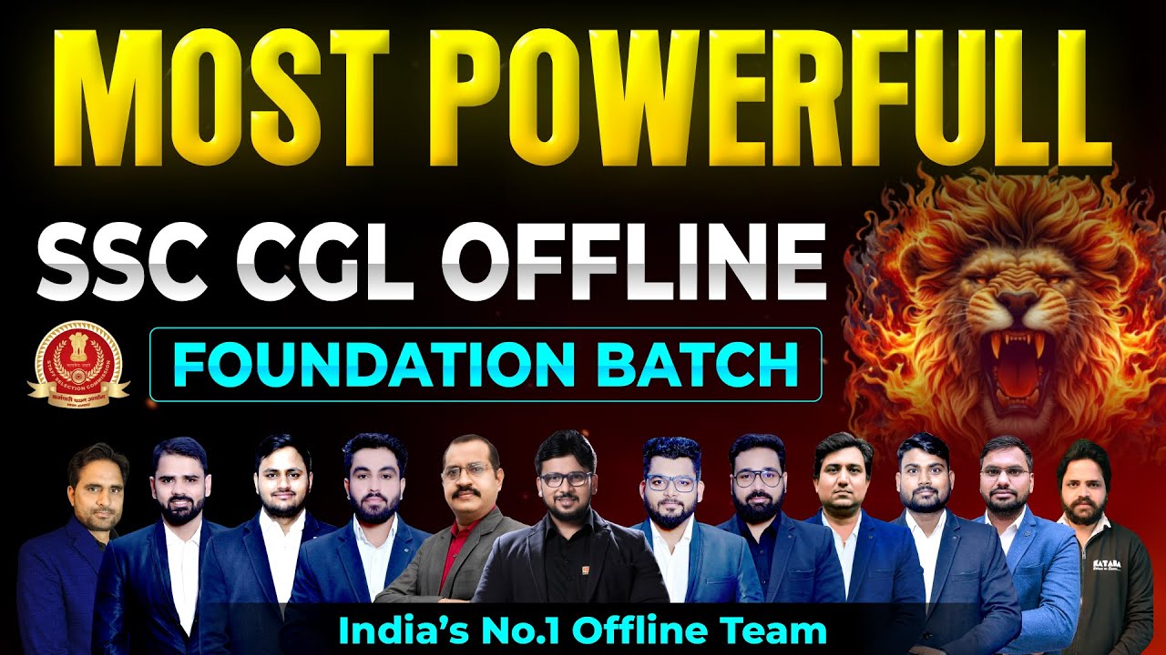 SSC CGL 2025, SSC CGL 2025 Offline Batch | SSC CGL 2025 Offline Batch ...