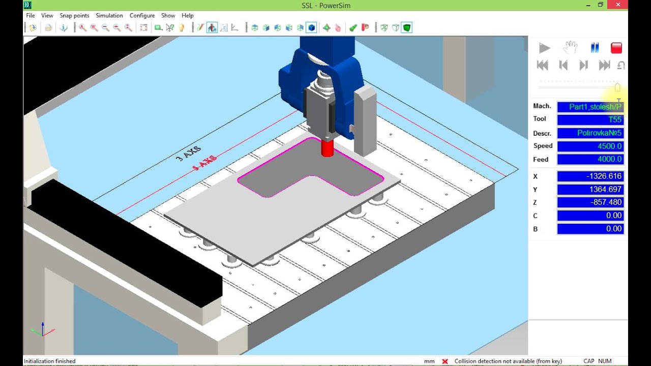 Simulation EasyStone - YouTube