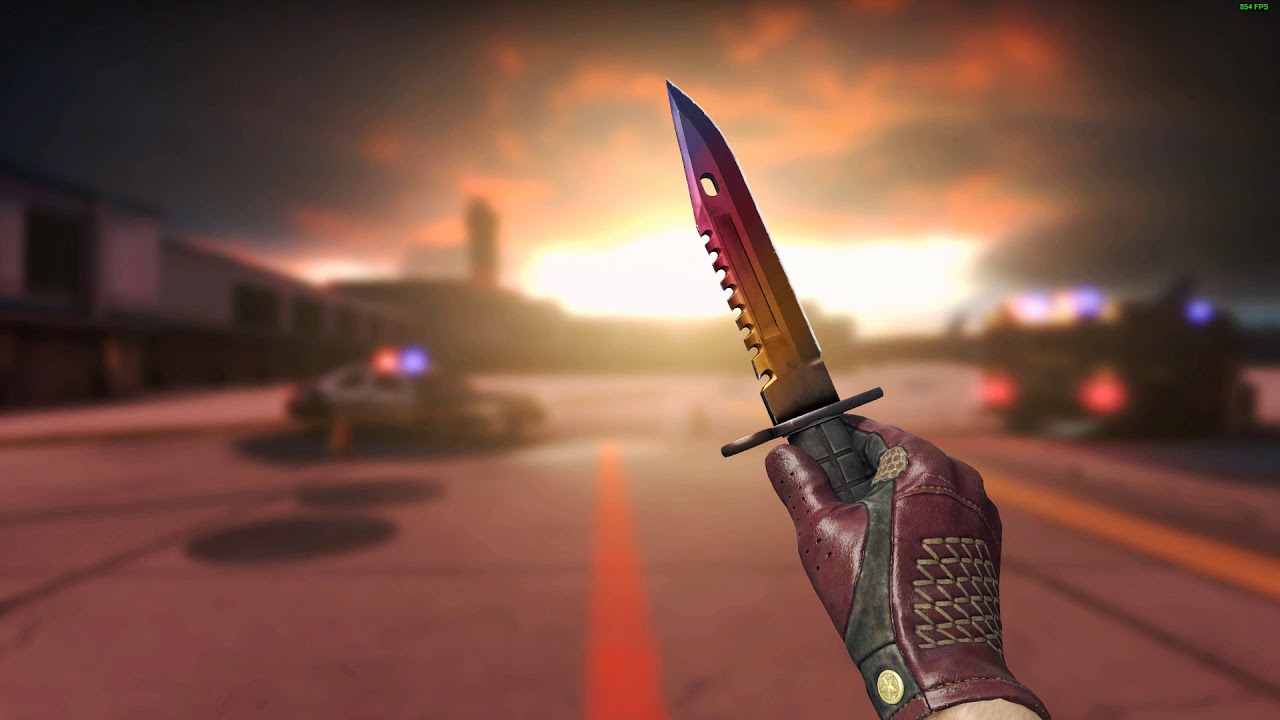 CS:GO | M9 Fade almost full + awp fade combo :) - YouTube