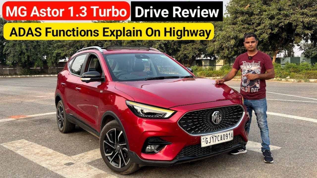 New 2025 MG Astor 1.3 Turbo Drive Review | ADAS Functions Explain ...