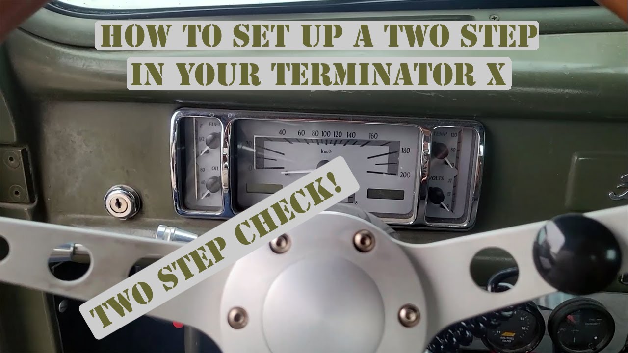 How to - set up a TWO STEP in your Terminator X, Terminator X Max ECU ...