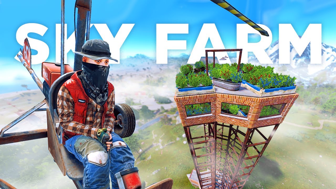 I Built a Sky Farm with The Best Mini Pilot in Rust - YouTube