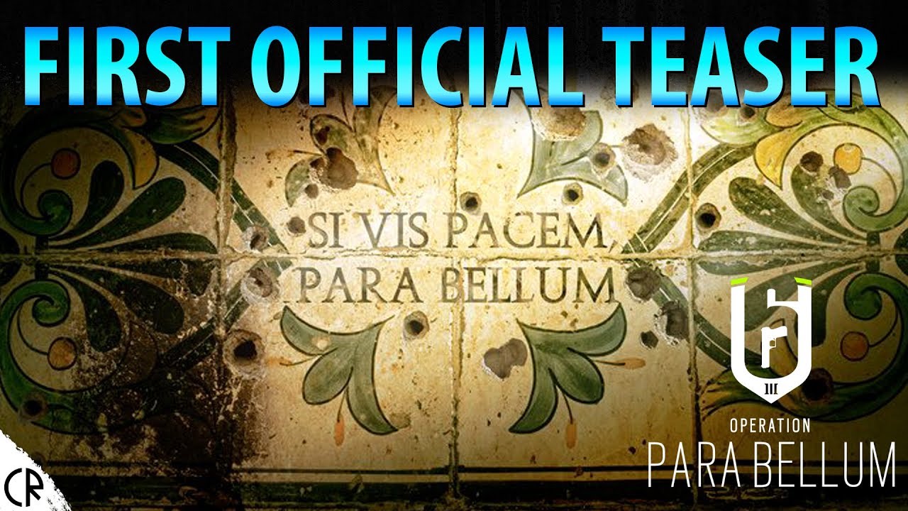First Official Teaser - Para Bellum - 6News - Tom Clancy's Rainbow Six ...