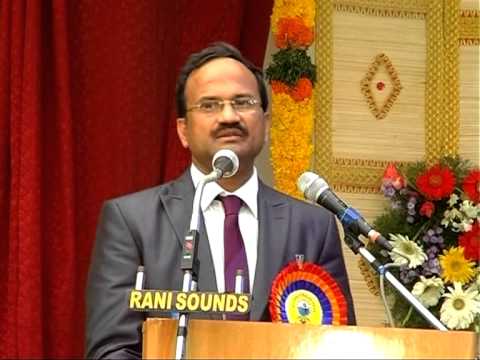 RVRJC College Dean Dr Kolla Srinivas Speech about Kalyanram - YouTube