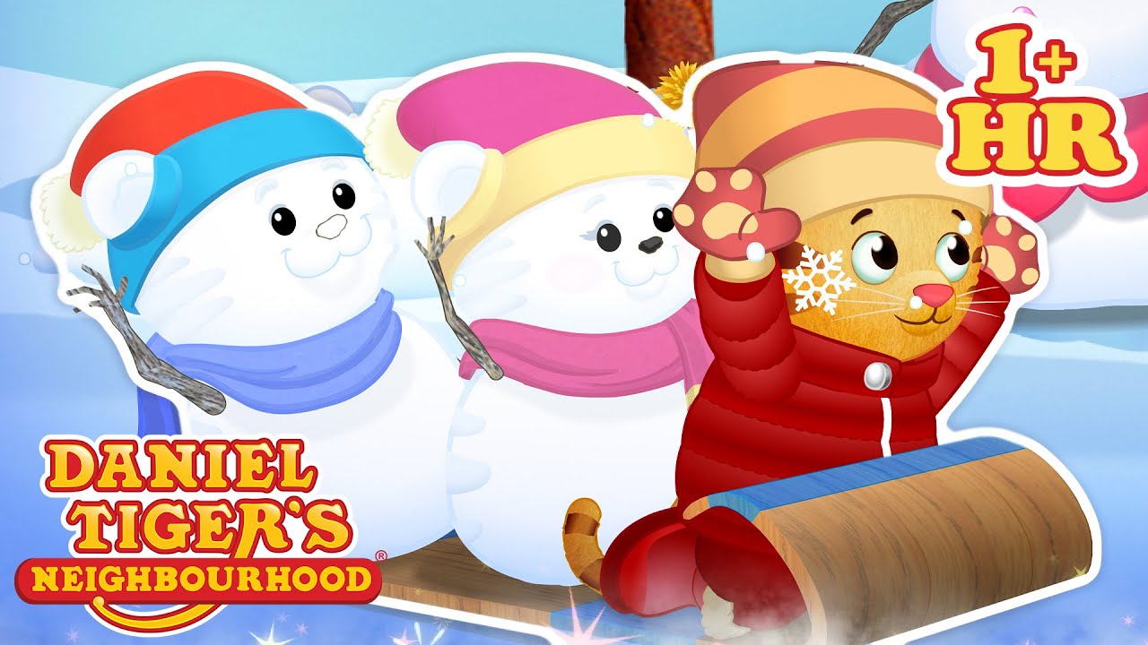 Daniel Plays in the Snow | Holiday Cartoons for Kids | Daniel Tiger ...