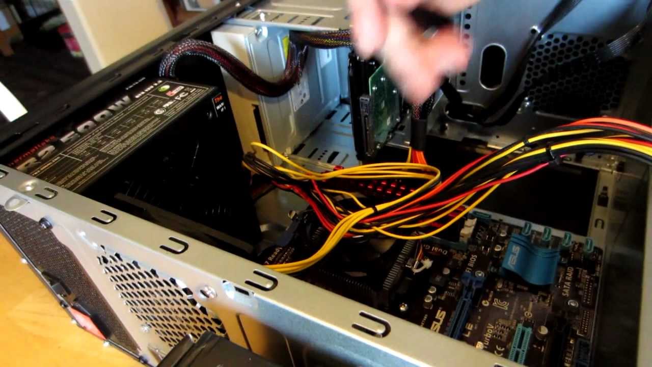 Building a Desktop PC Tower for Under $300 - Part 5 - Connecting the ...