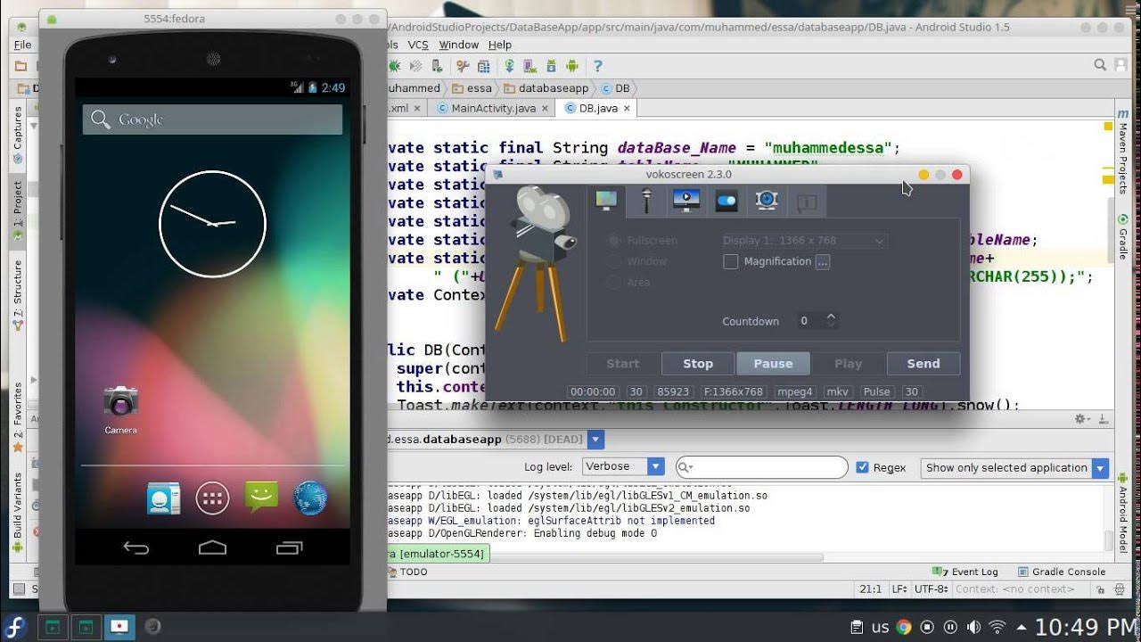 156 Android Studio SQLite OnCreate OnUpgrade Constructor - YouTube