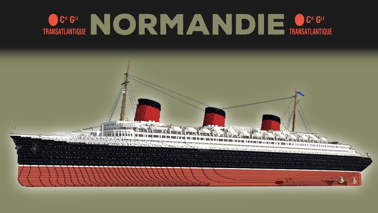 Minecraft: SS Normandie 1935 (Download) - YouTube