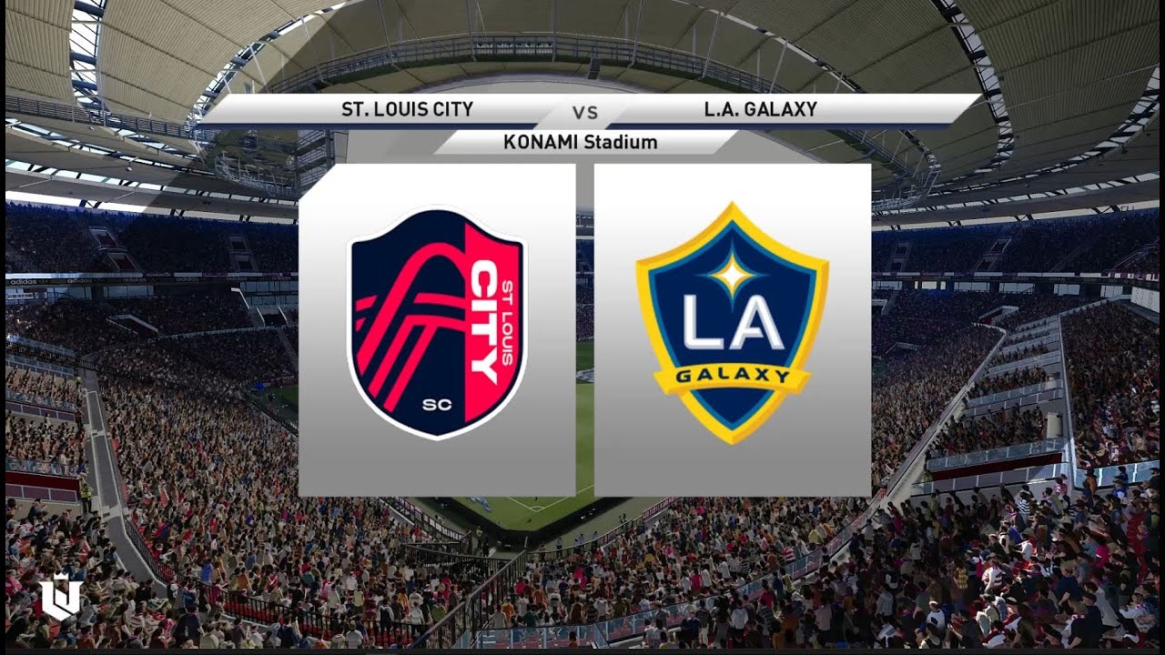 Watch MLS : St. Louis CITY SC vs LA Galaxy | June 11, 2023 Pes 2021 ...