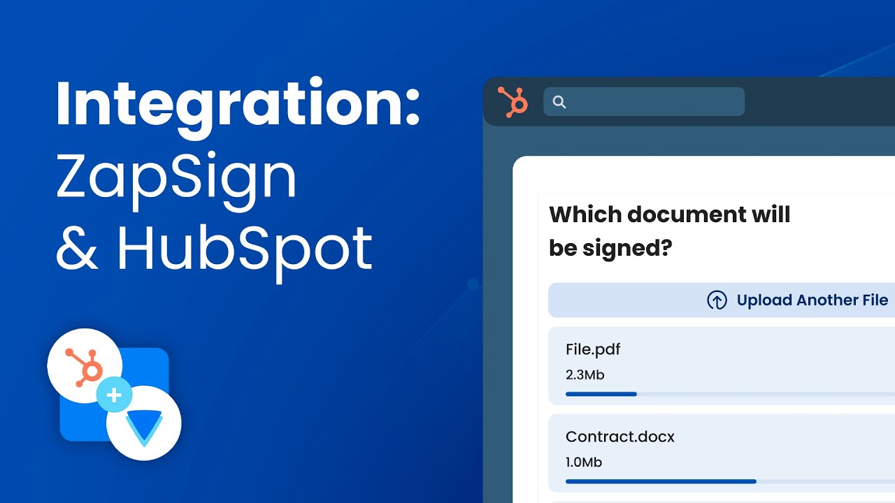 ZapSign + HubSpot Integration: E-Signatures in Your HubSpot Account - YouTube