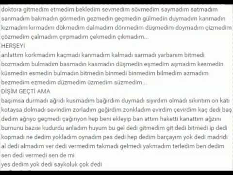(MUA)- BAŞIM AĞRIYOR (SÖZLERİYLE)