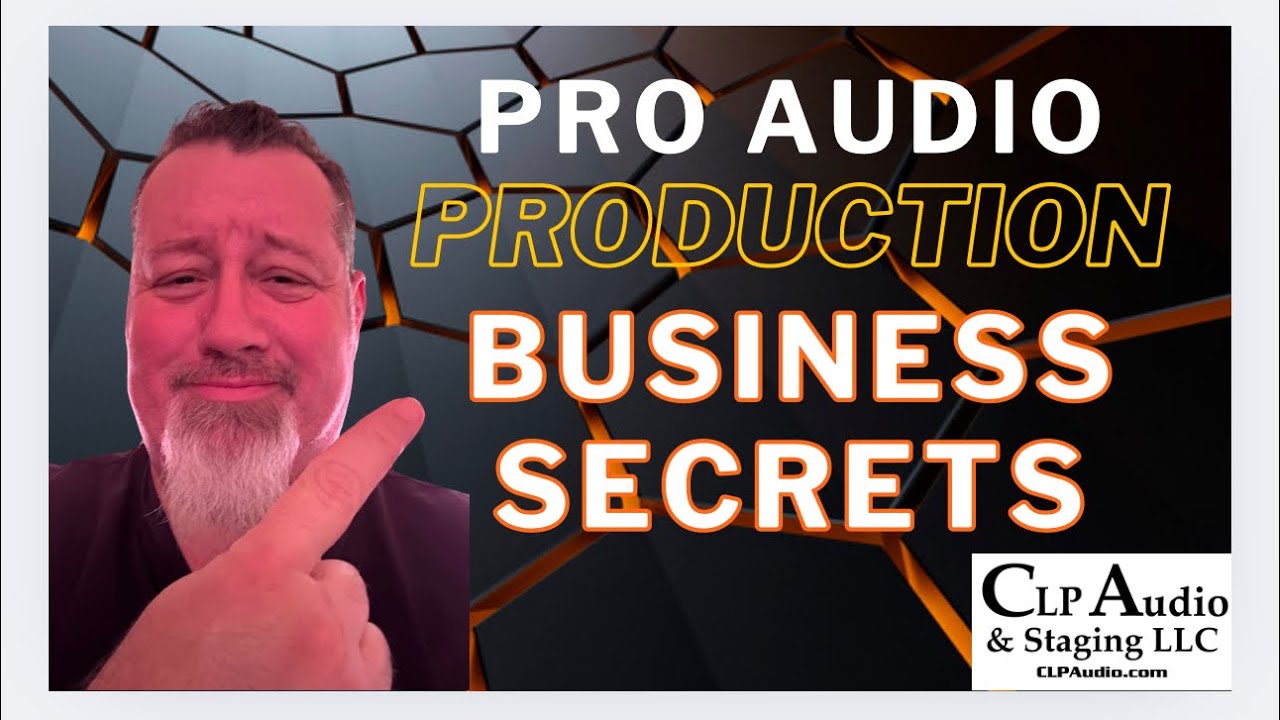 Pro Audio Business Secrets - YouTube