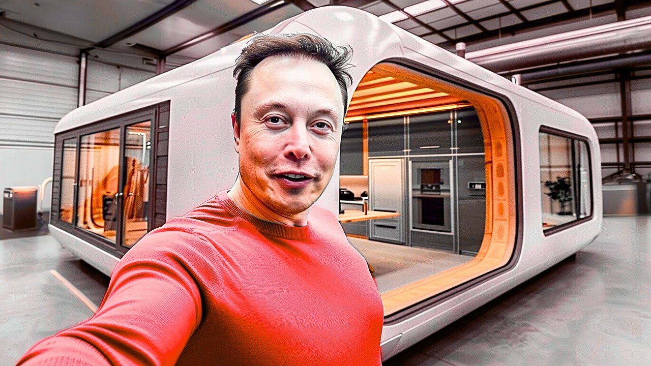 Inside Tesla's New $10,000 Home For Sustainable Living - YouTube