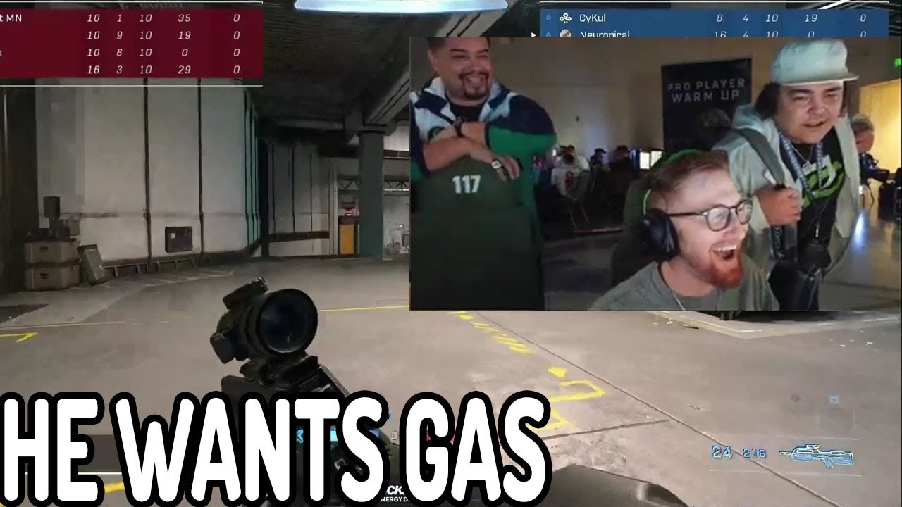 Scump Greetings Formal At Halo WC Watchparty - YouTube