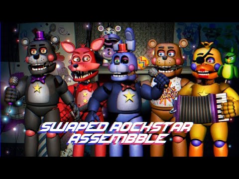 [Fnaf | Speed Edit] Making Swaped Rockstar Assemble - YouTube