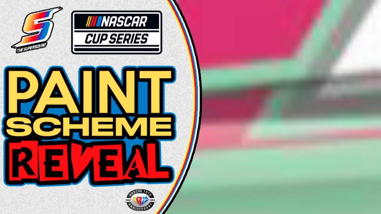 Ty Dillon's 2023 #77 RAZE Tea Paint Scheme - YouTube