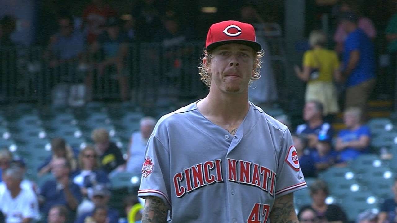 CIN@MIL: Lamb strikes out eight over six innings - YouTube