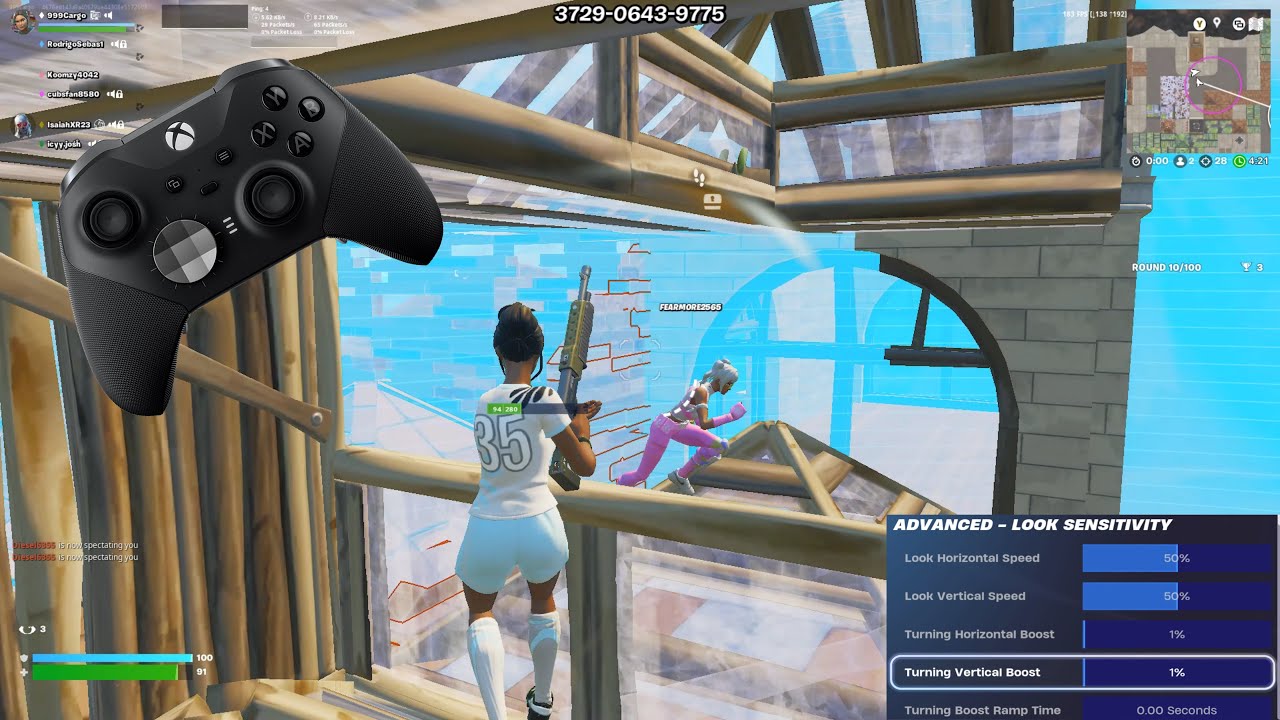 The Best Exponential Controller Fortnite Settings 🎮🎯🧩 (4 Paddles) - YouTube