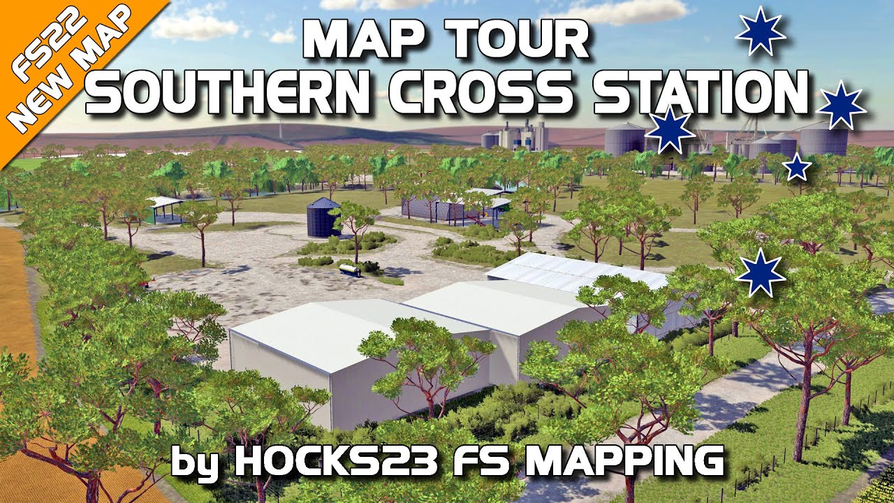 The First Aussie Map for FS22 - Southern Cross Station by Hocks 23 ...