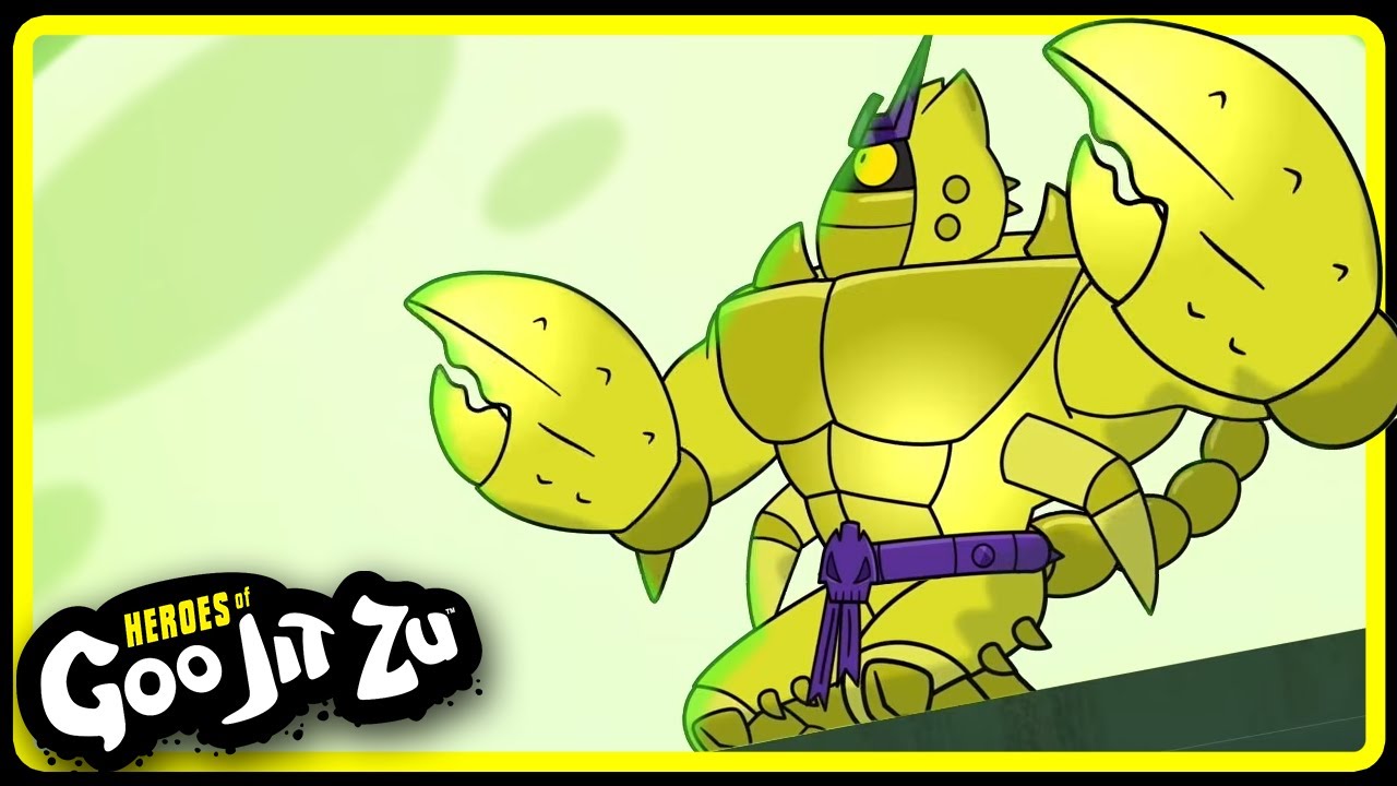 MASSIVE Green Moon HERO Power-Up!| Heroes of Goo Jit Zu | Cartoon ...