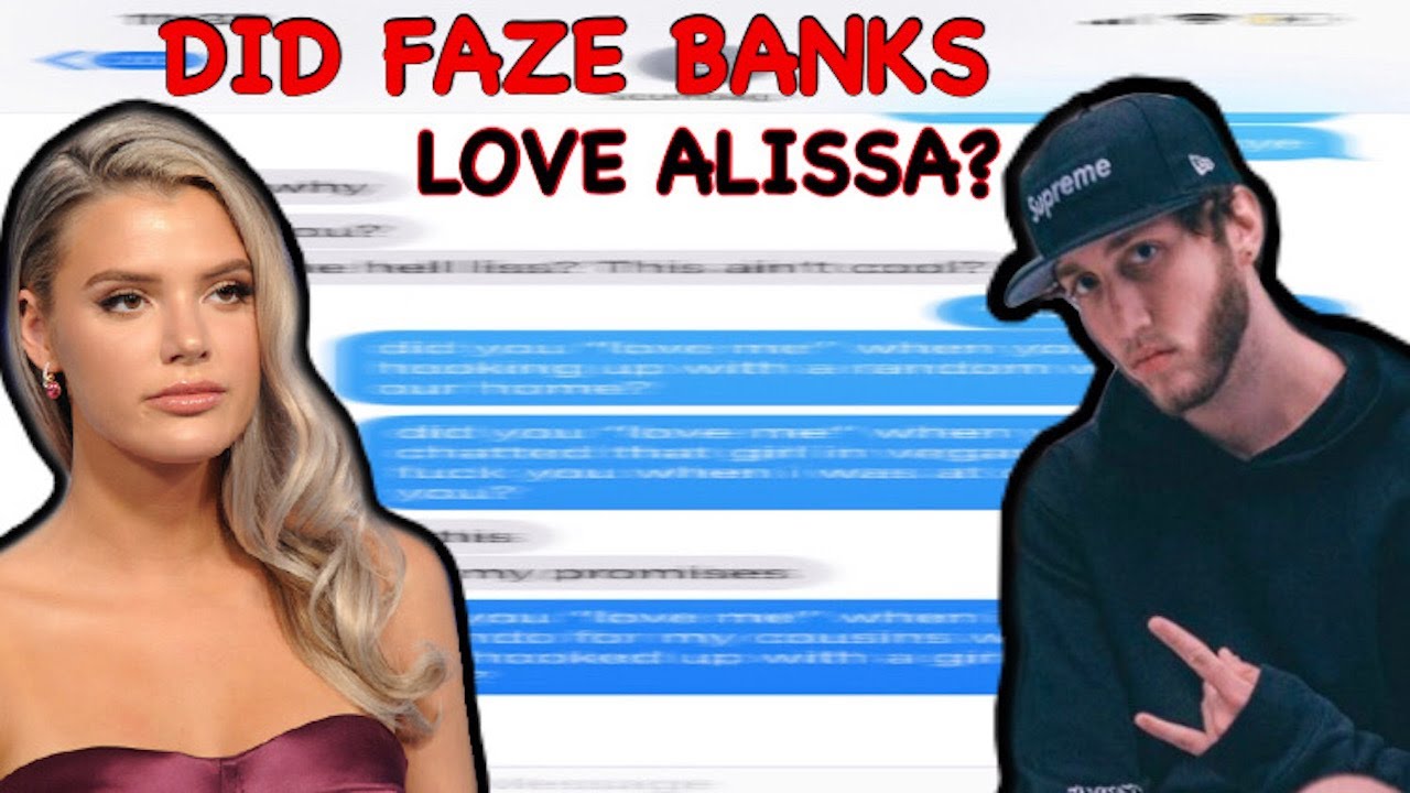 Alissa Violet SLAMS Faze Banks for CHEATING - YouTube