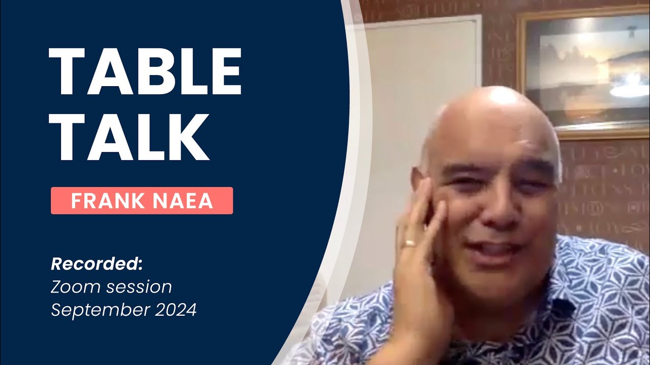 Table Talk - Frank Naea - Sons have somewhere to run - YouTube