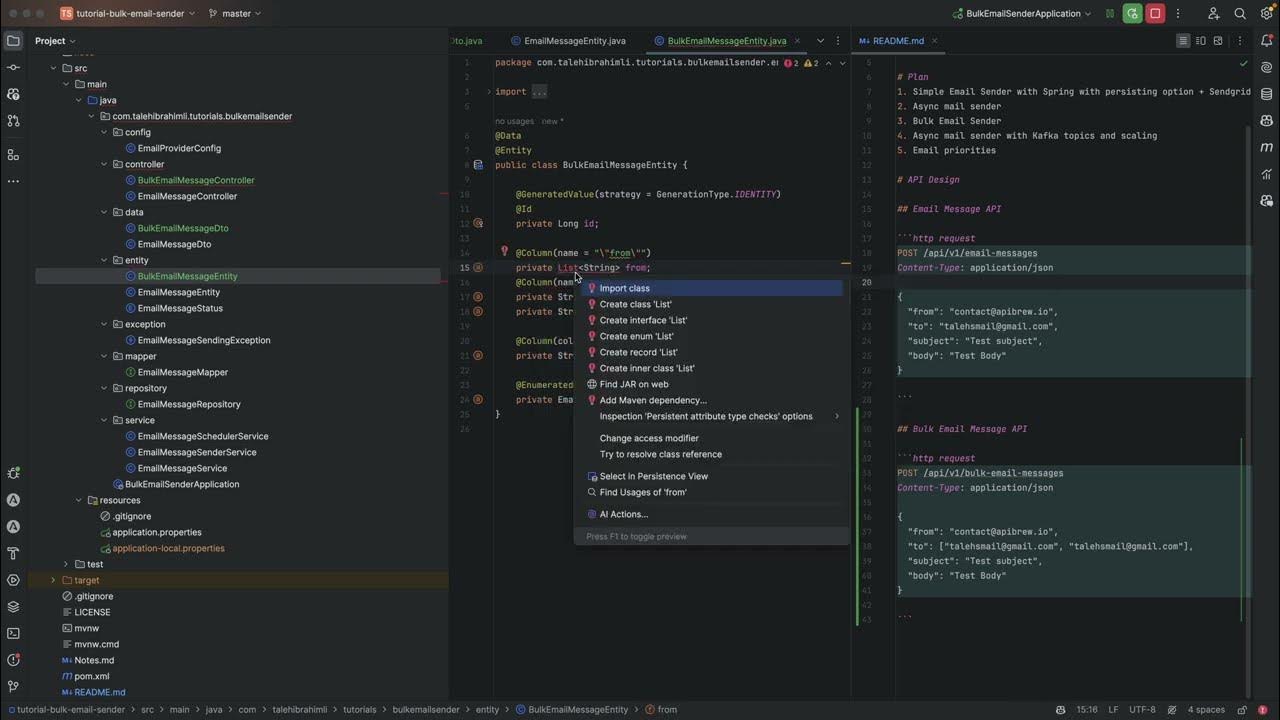 Java Spring Boot Bulk Email Sender with Kafka - Part 3 - YouTube