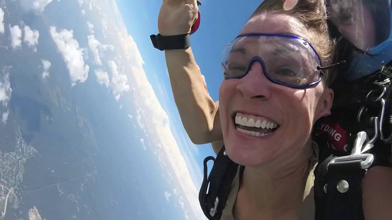 Tandem Skydive | Janet Sisk - YouTube