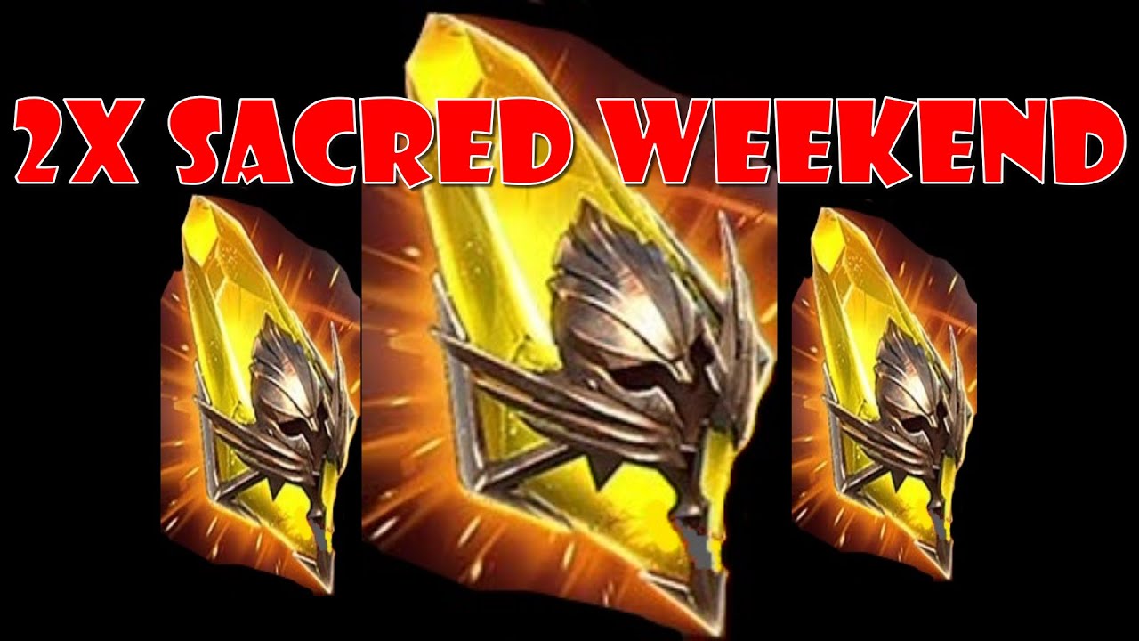 2X Sacred Weekend| Raid: Shadow Legends - YouTube