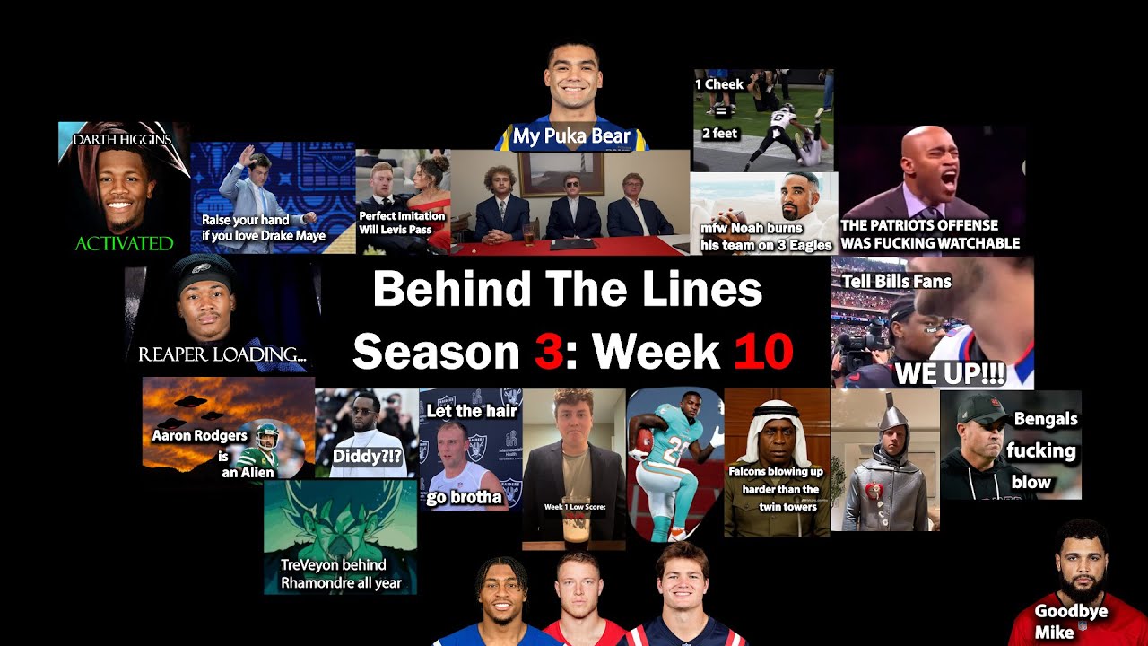 Behind The Lines Season 3 - Week 10 - YouTube