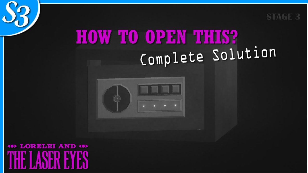 How to Open Four Button Safe in LORELEI AND THE LASER EYES | Best Ever ...