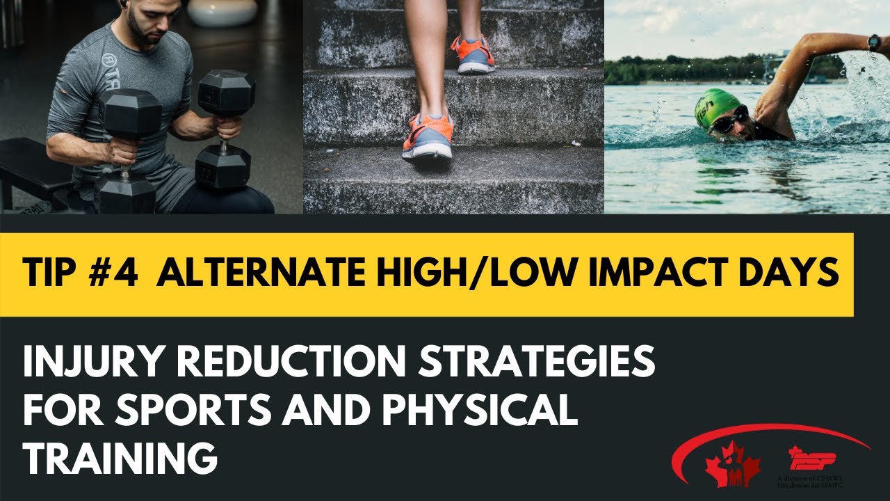 Injury Reduction Strategies for Sports and PT - TIP#4_ALTERNATE HIGH ...