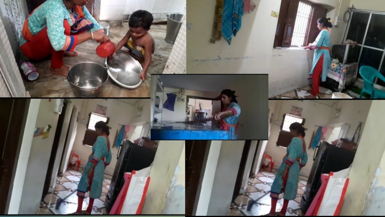 Indian Mom Morning House Cleaning Routine Home Cleaning Routine
