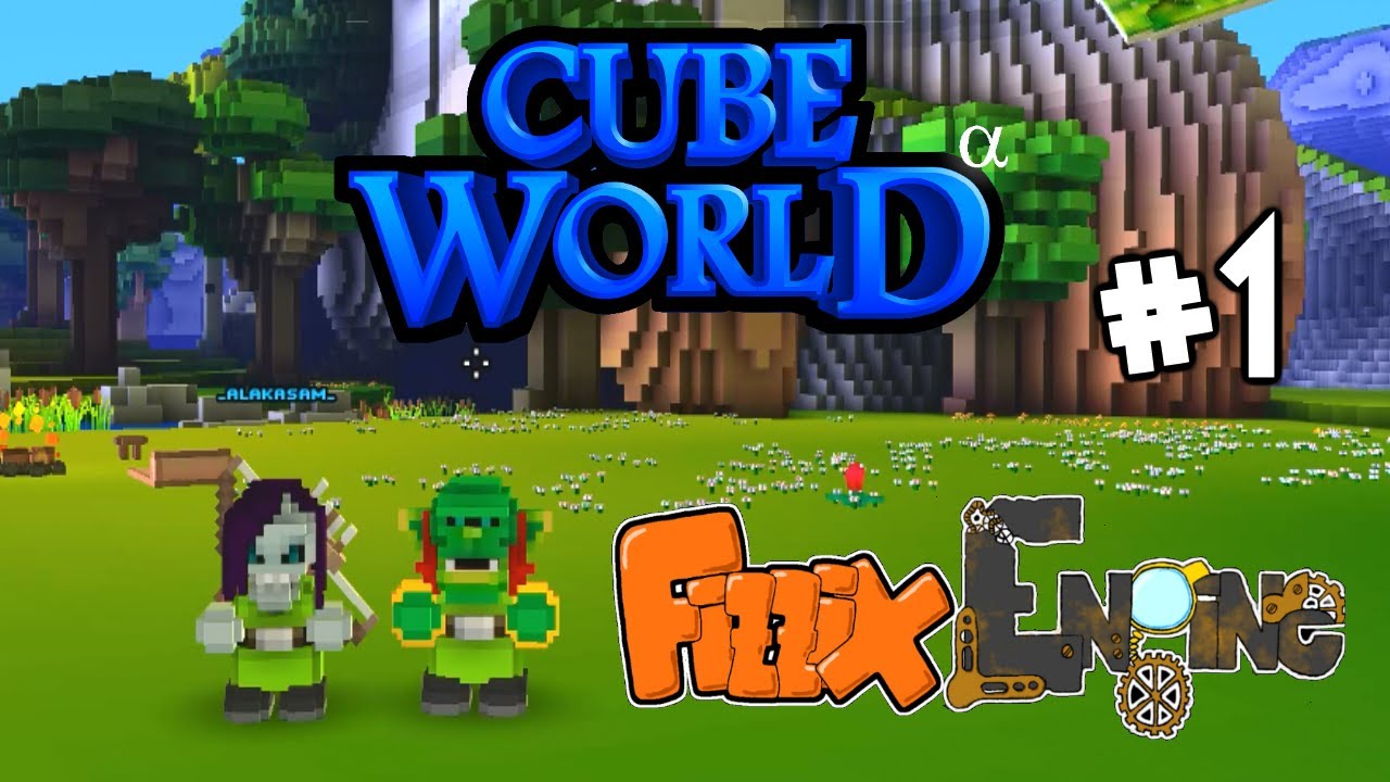 Cube World #1: Orcs and Undead! - YouTube