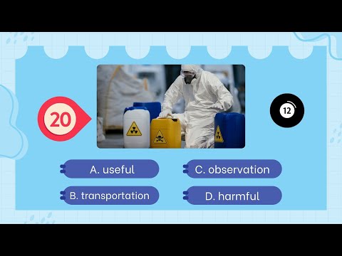 7. Sınıf İngilizce 9. Ünite Environment Kelime Testi