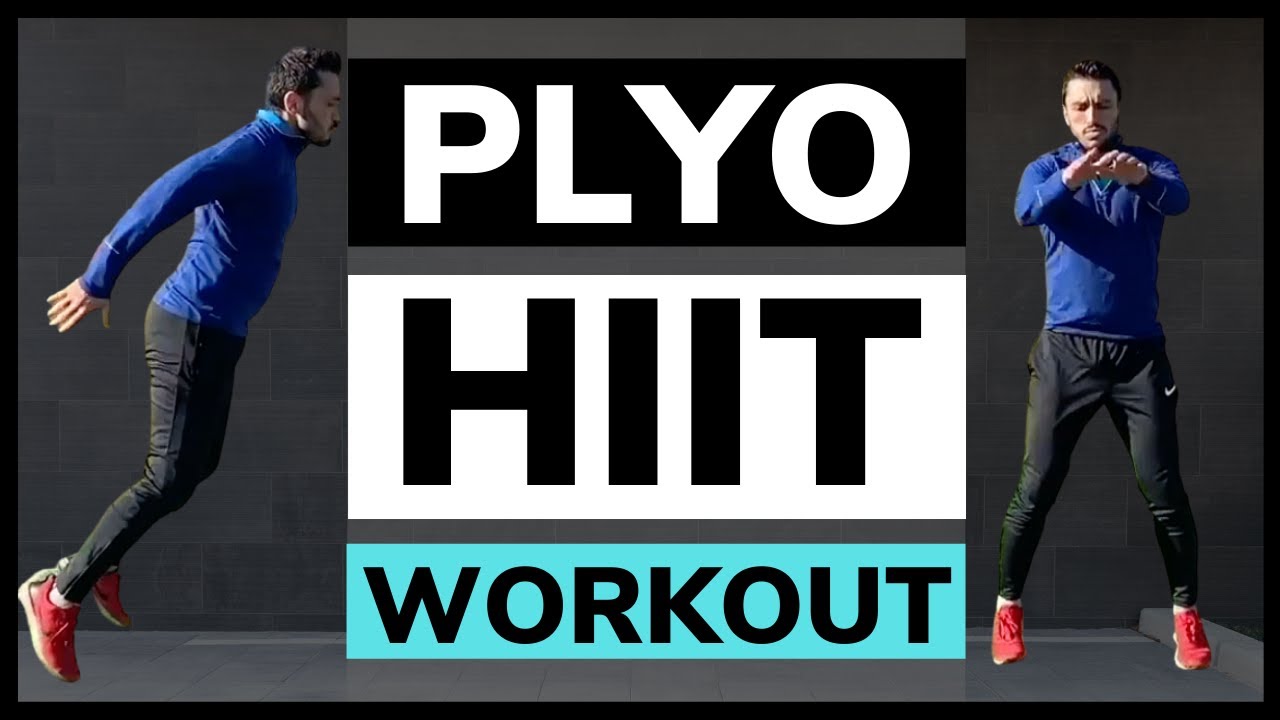 HIIT Plyometric Workout With Warm Up // Plyo Workout At Home (No ...