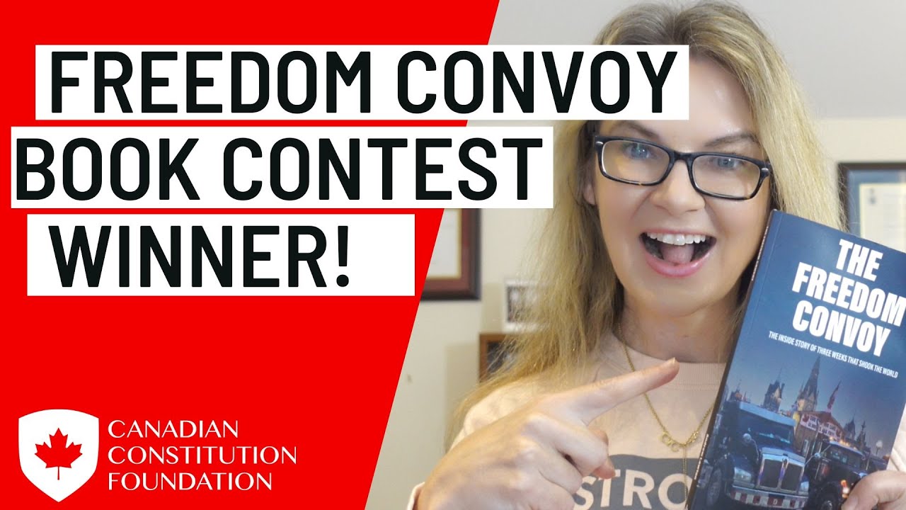 LIVE draw for the "Freedom Convoy" book contest winner! - YouTube