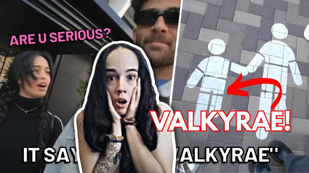 My REACTION to Hasanabi Finding a Valkyrae Sign on the Sidewalk in ...