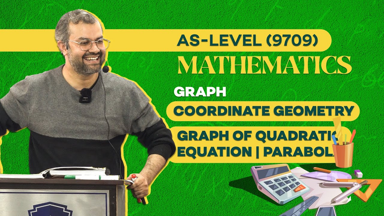 As-Level (9702) | Math's | Coordinate geometry | Graph of Quadratic ...