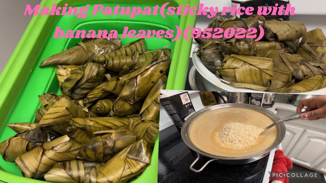 Making Patupat//Sticky Rice(942022) - YouTube